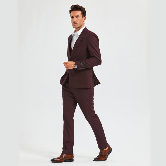 Tazio | Suits & Blazers | Mens Skinny Fit 3pc Textured Suit By Tazio ...